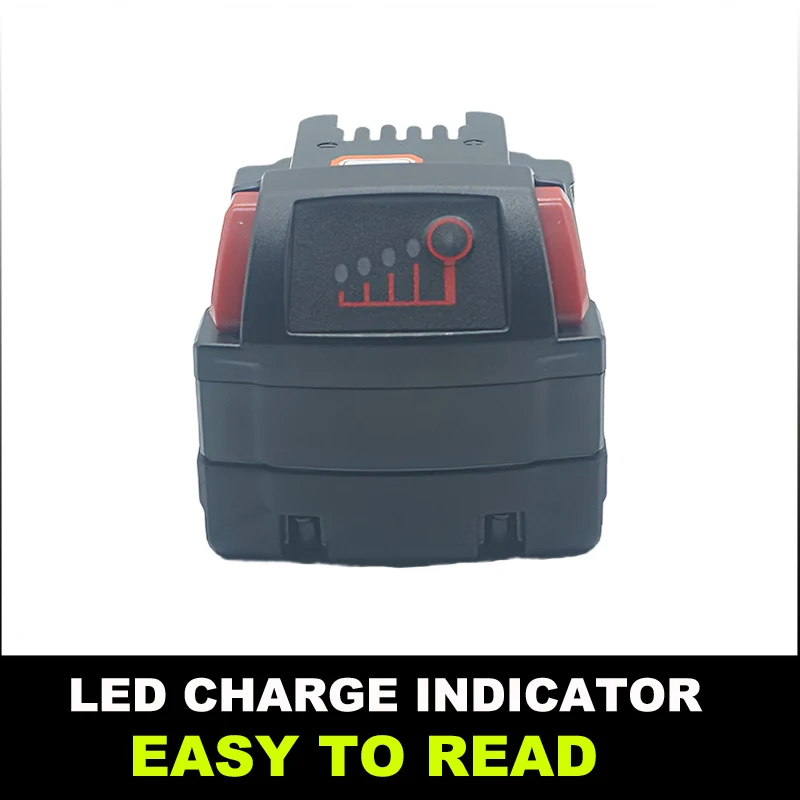 Replacement 18v 6.0ah Li-ion Battery Rechargeable C18b Li18 M 18b Xc 48-11-1850r M18 18v 5ah Xc ...