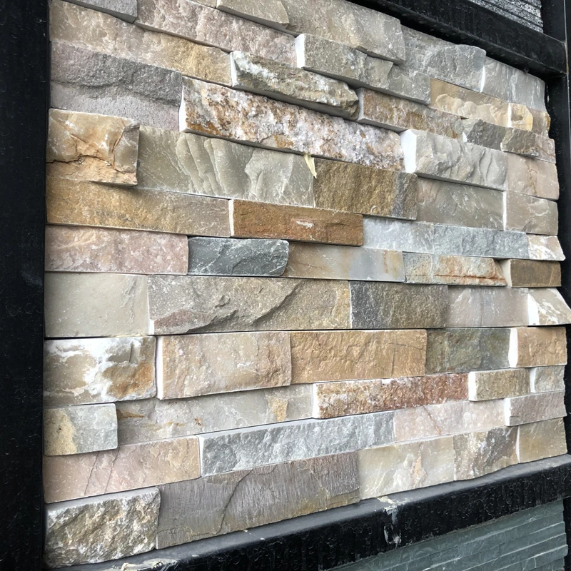 Wholesale Hotel Decoration Natural Stone Slate Wall Cladding Stone ...