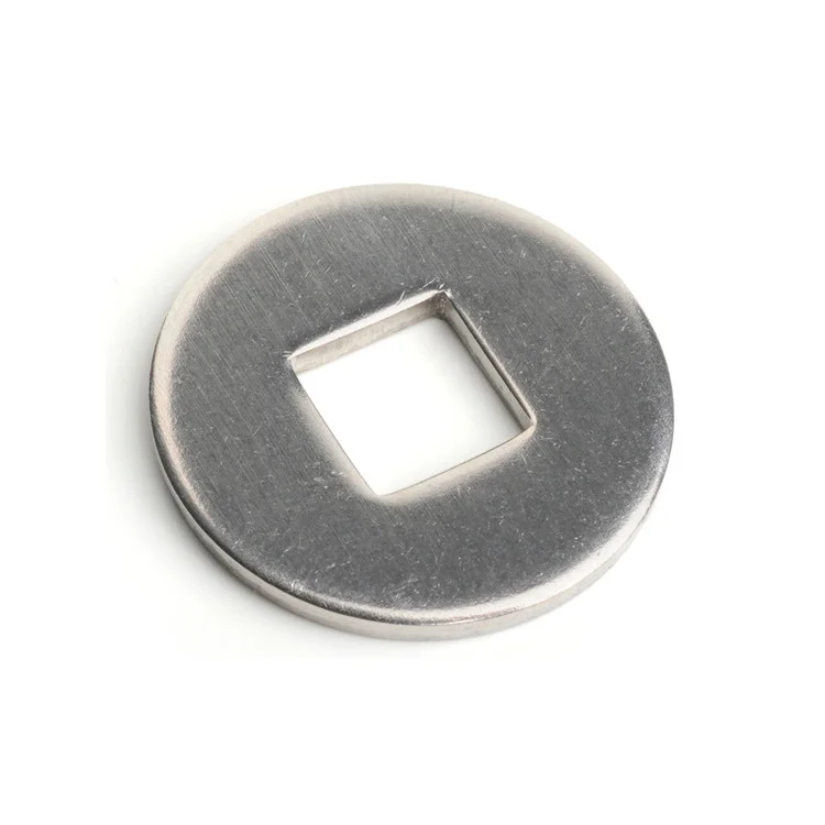 Flat Square Hole Washer - Customized 18-8 Stainless Steel, OEM/ODM, ISO ...