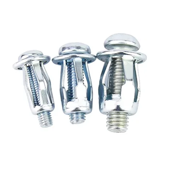 M4 M5 M6 M8 Galvanized Carbon Steel Screw Jack Nut Threaded Insert ...