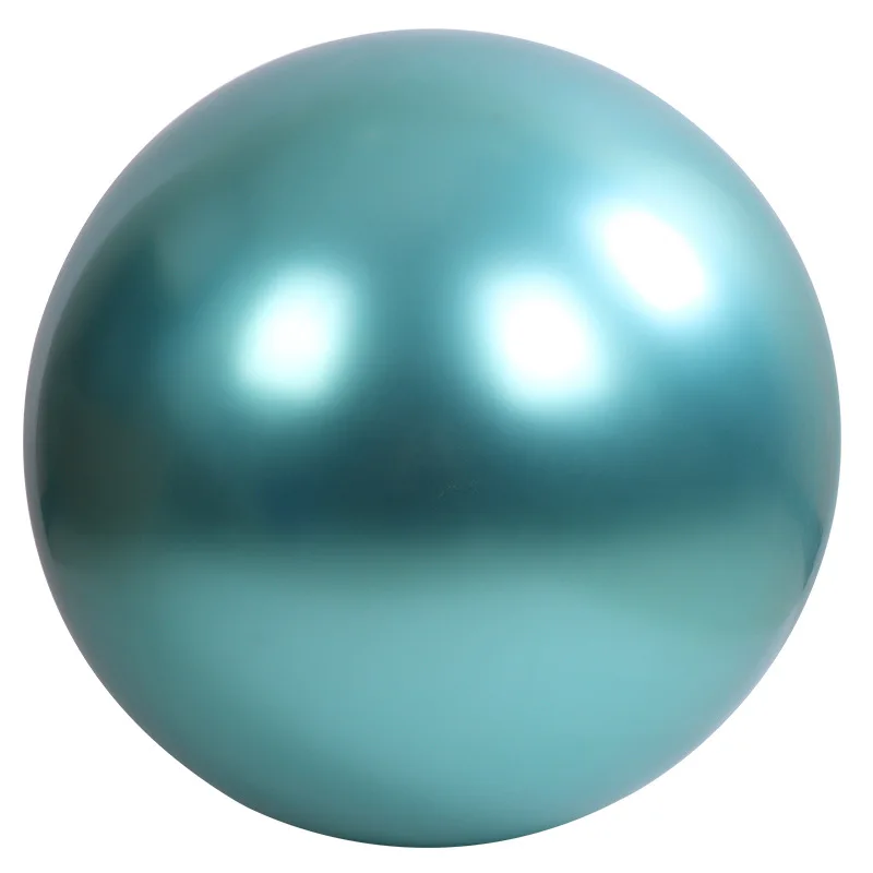 Giant 32 Inch Round Shape Metal Bobo Bubble Balloon Metallic Chrome ...