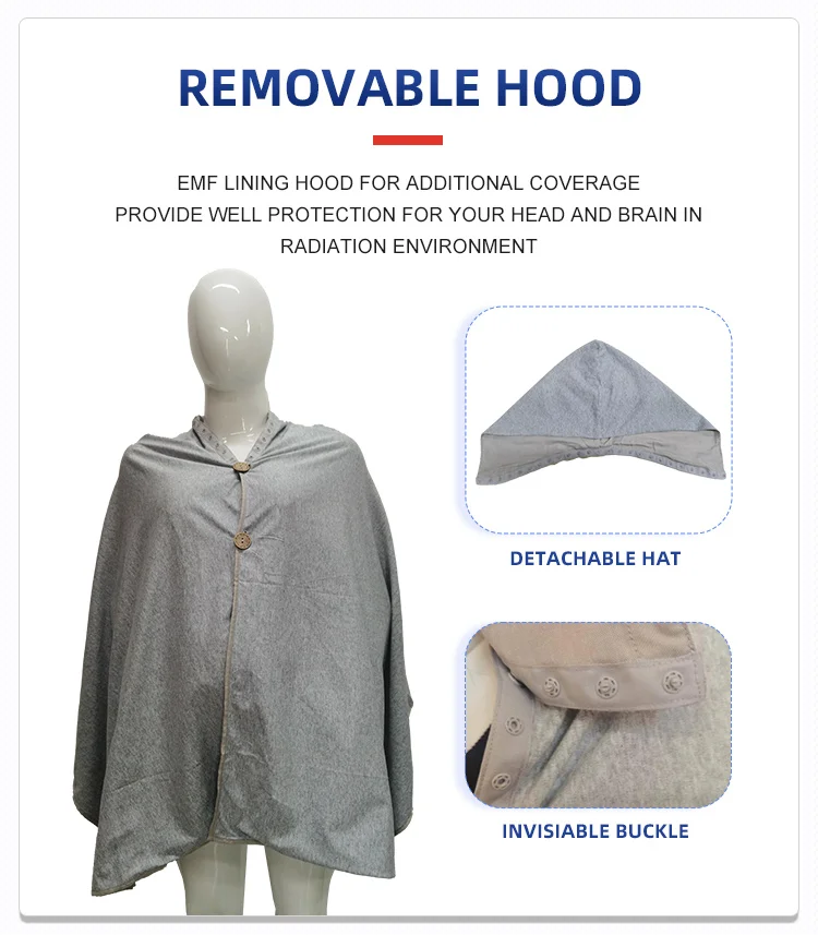 EMF and 5G Radiation EMF Blocking Shawl Anti Radiation Multi-Wear EMF ...