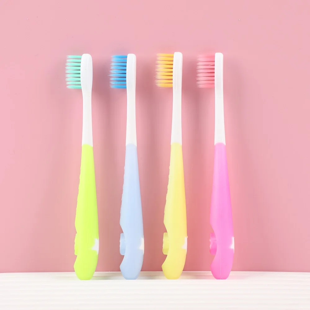 Lovely Star-Shaped Soft Bristle Toothbrush for Kids and Adults Reusable ...
