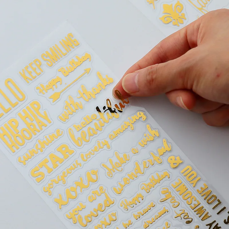 High Quality Custom Shape Self Adhesive Waterproof Vinyl Pvc Custom Kiss Cut Sticker Sheet ...