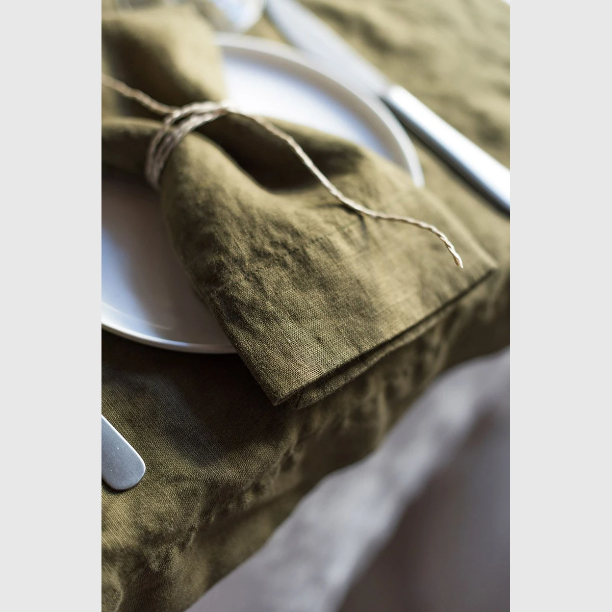 Modern Style Classic Linen Cloth Napkins for Home & Hotel Luxury ...