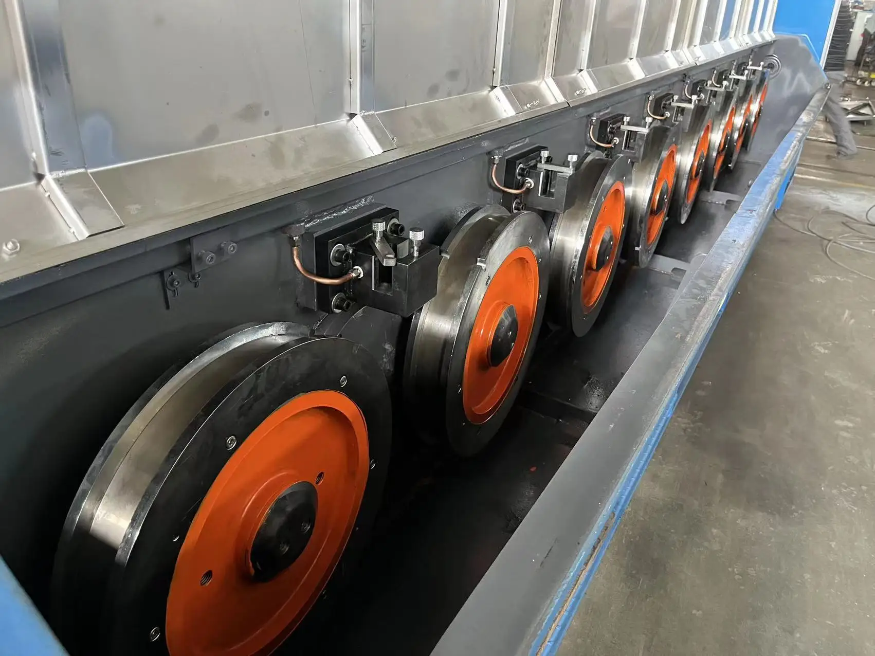 JIACHENG LHD450/13 Aluminium Wire Drawing Machine - High Speed & Precision