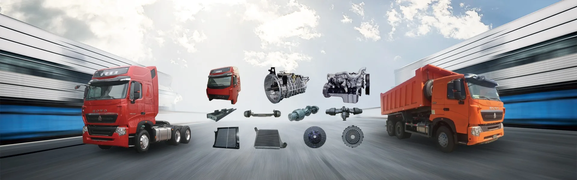 Truck Spare Parts SINOTRUK Through Shaft AZ9231320261 High Quality ...