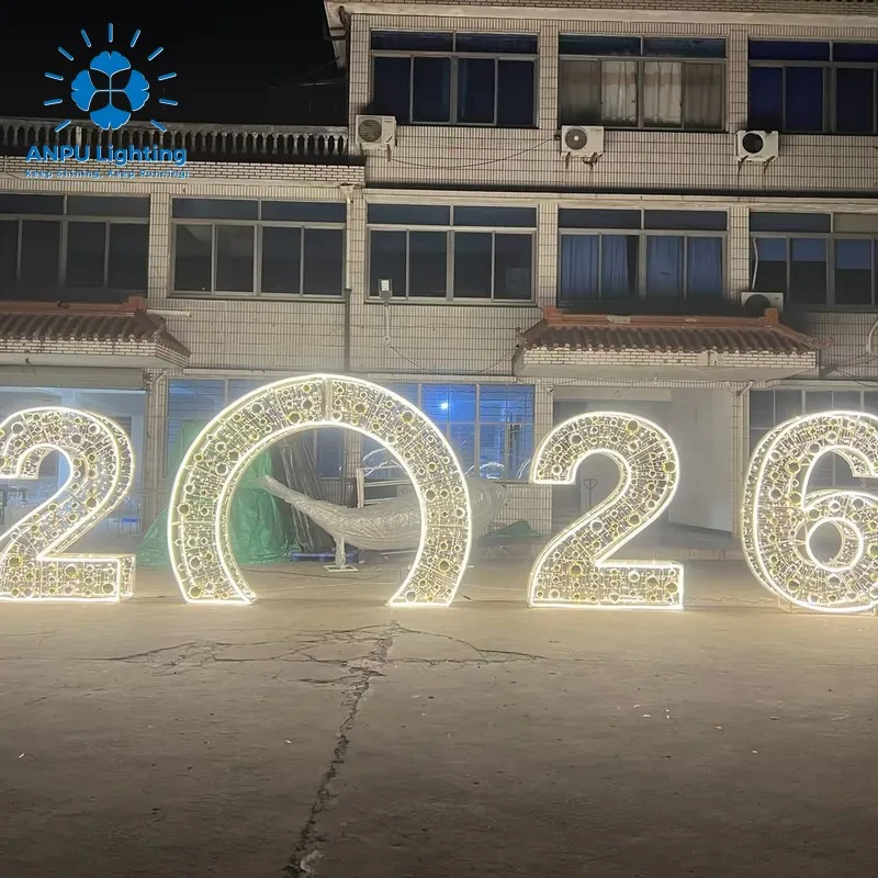 Anpu Lighting 2026 IP65 Rated Aluminum Alloy Giant LED Number Light ...