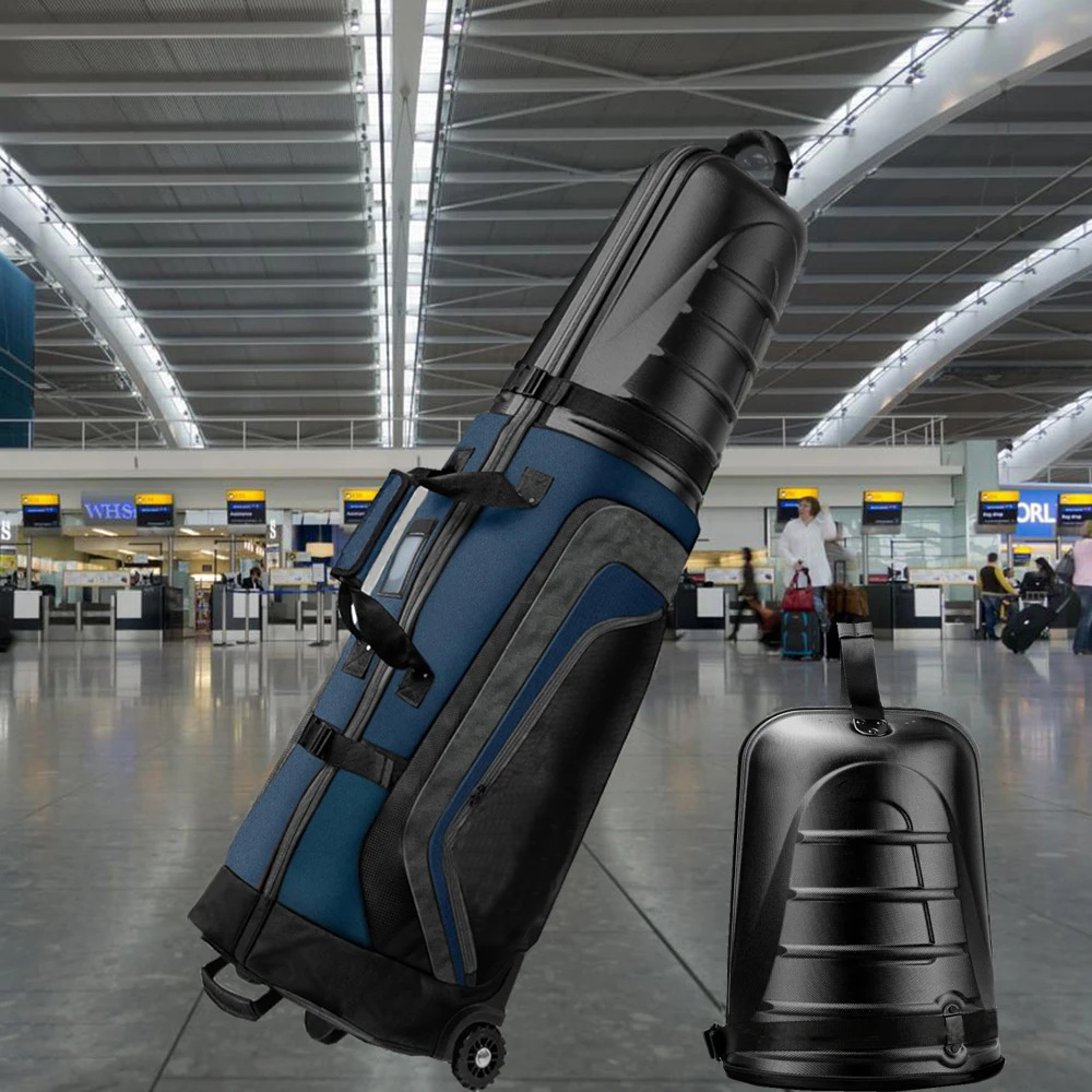 Custom Hard Case Golf Bag Storage - Transparent & Durable