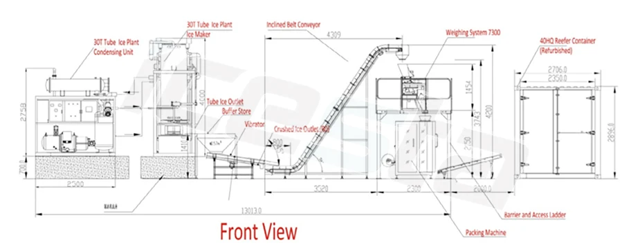 ICESTA Automatic High Reliable Edible Solid Tube Ice Cube