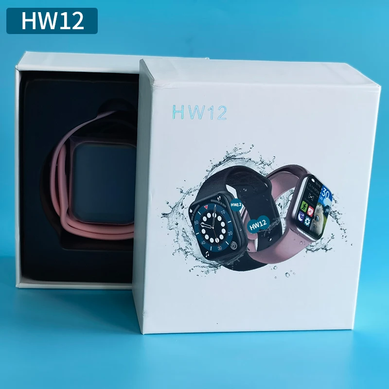 Hw12 Smartwatch T500 W26 Reloj Hw12 Heart Rate Blood Oxygen Test Sleep ...