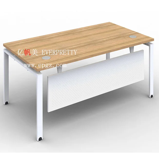 Alibaba.com: Office Wooden Staff Table L-shape Computer Desk Chair Set ...