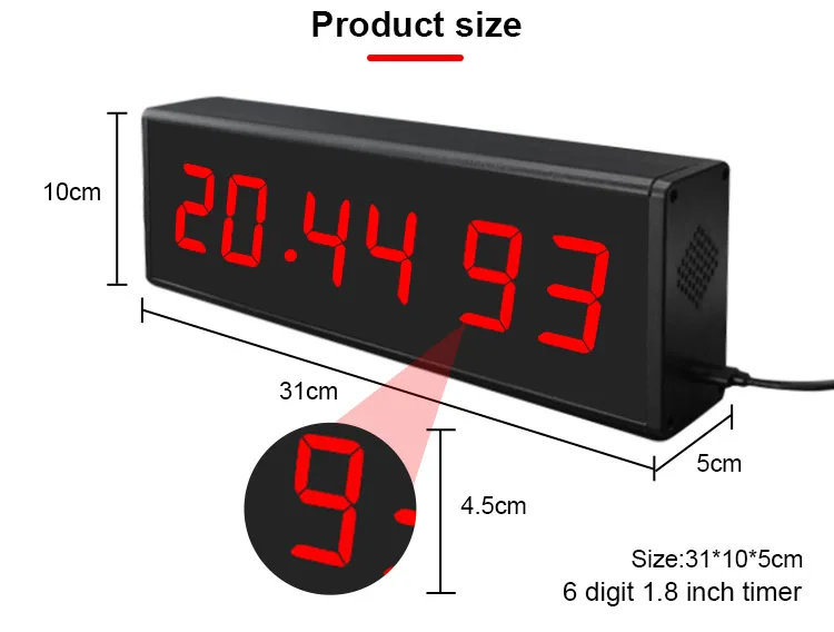 Cheetie CP01 10 Seconds Challenge Game Timer - Portable Countdown Clock ...