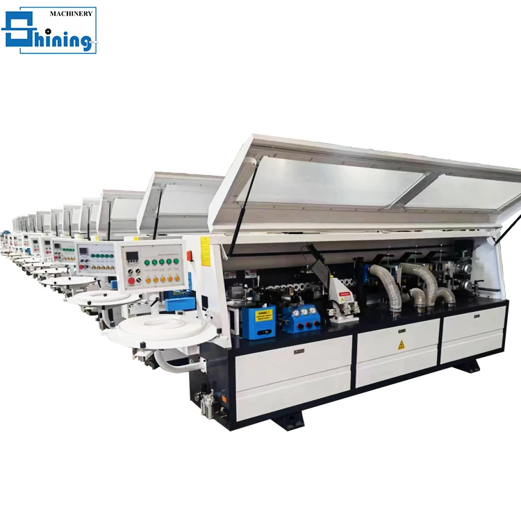 Shining Wood Board Edge Banding Machine - Buy Fully Automatic 45 Degree ...