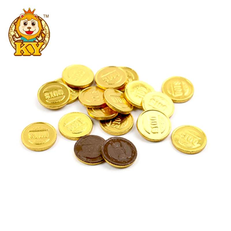 Manufacturer Wholesale Halal Chocolate Rich Chocolate Flavor Gold Coin ...