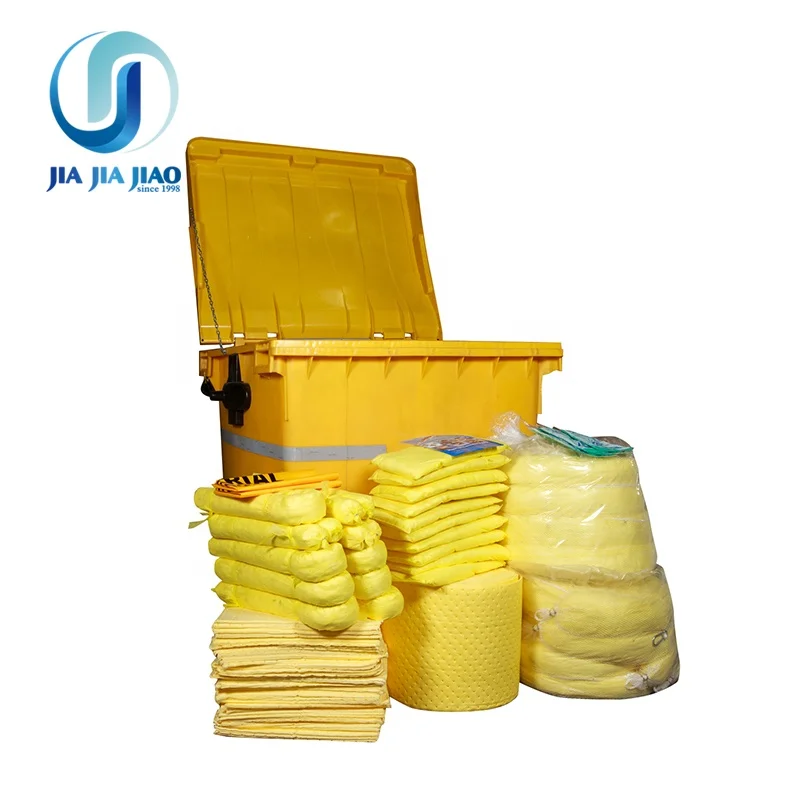 50L Hazmat Chemical Spill Kit Containment Kits for Laboratory Hospital ...