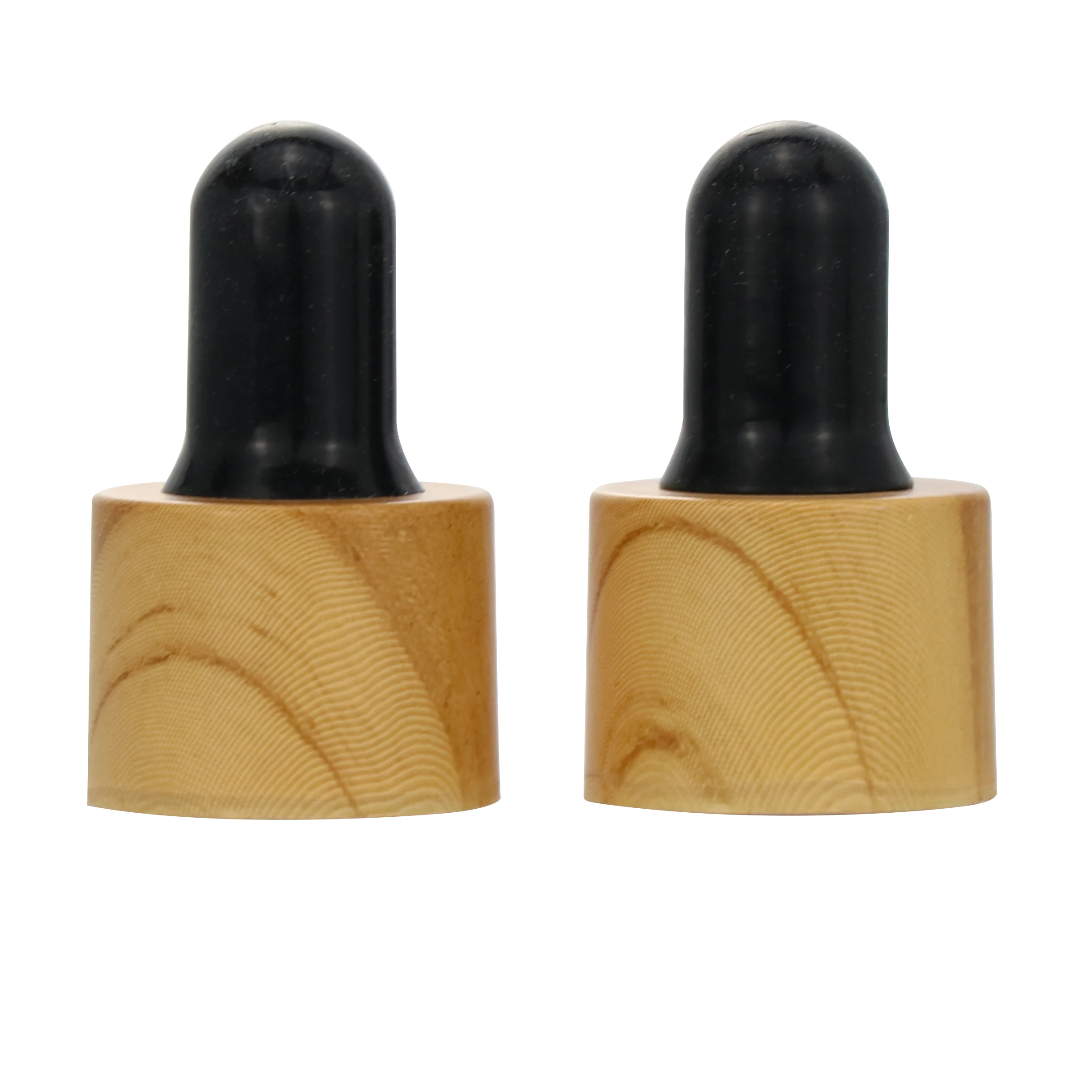 Rubber Dropper Cap with Pipette for Essential Oil Bottles