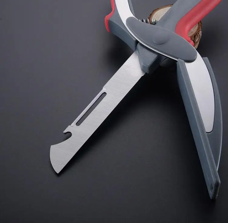Double Blade Cutter Sharp Tong Scissor For Chopped Salad Shears Meat ...