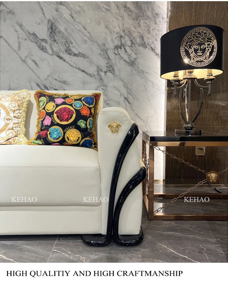 Versaces Design Sofa Set - Modern Luxury for Living Room