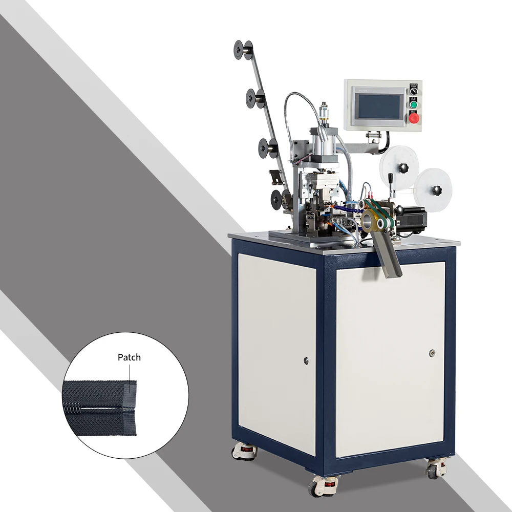 Ultrasonic Hot Melt Technology - Fully Automatic Zipper Stick Machine