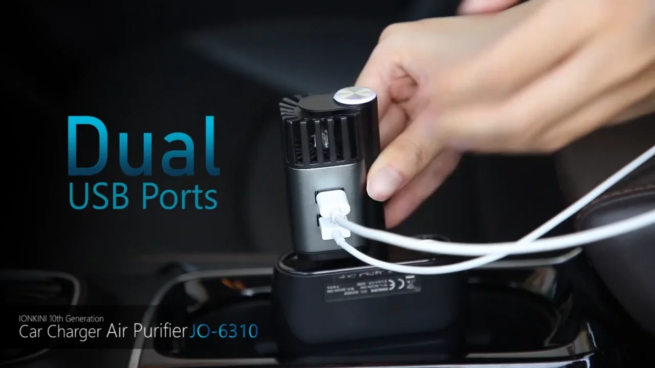 Upgraded Car Air Purifier 12v/24v Plug-in Car Air Freshener Gadget With ...