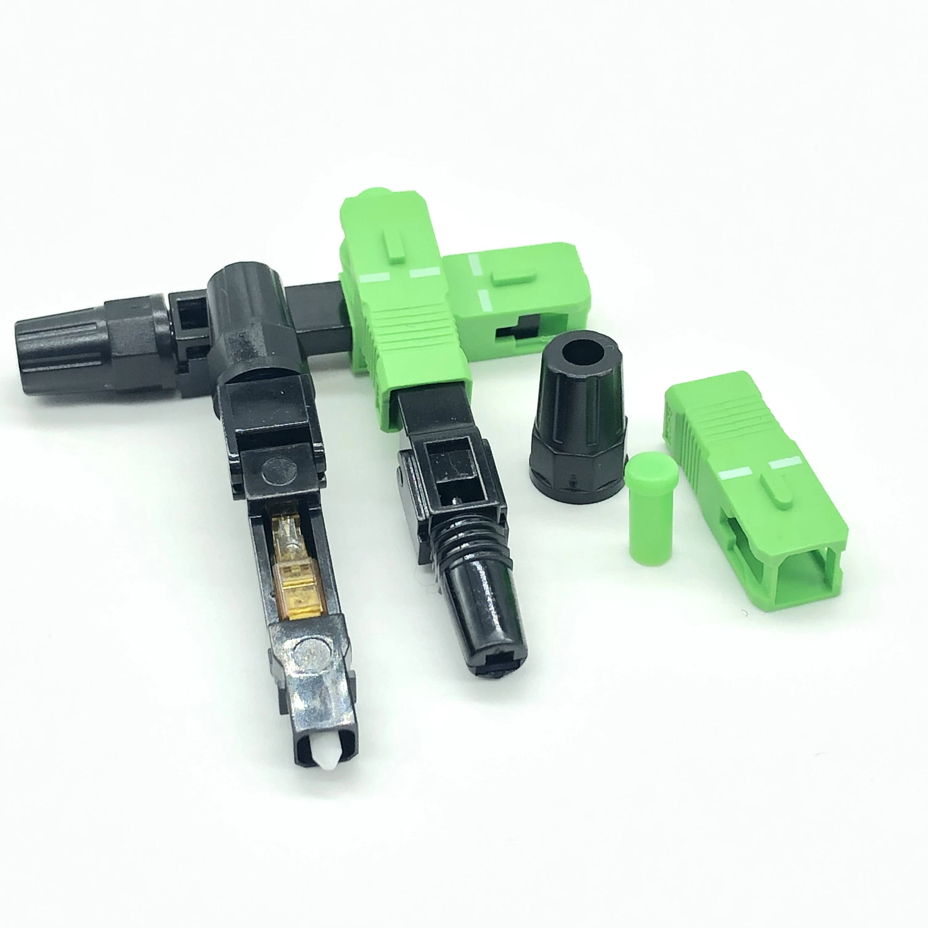 Fiber Optic Fast Connect Lc Fc St Sc Upc Apc Ftth Quick Assembly ...