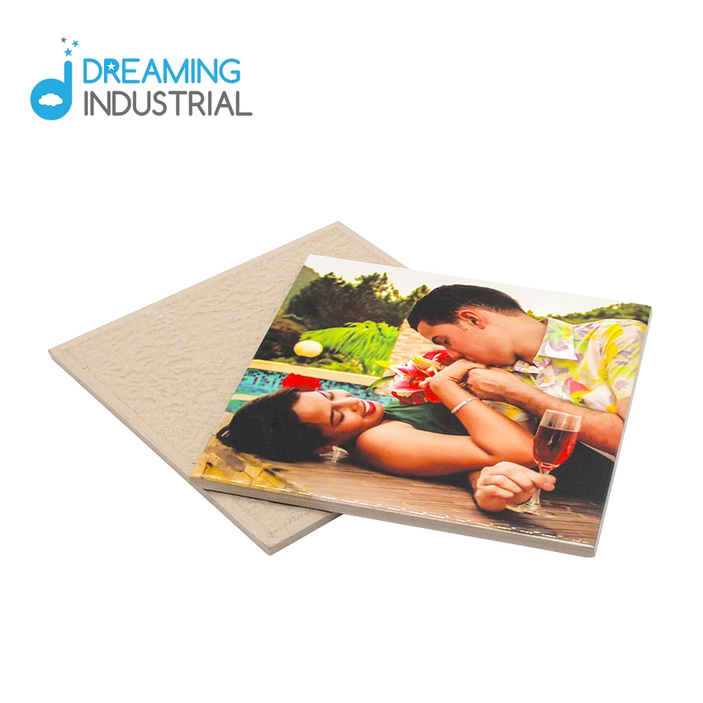 Blanks Sublimation Ceramic Wall Decoration Tiles Ceramic Photo Tiles 6inch Blank Home Decoration ...