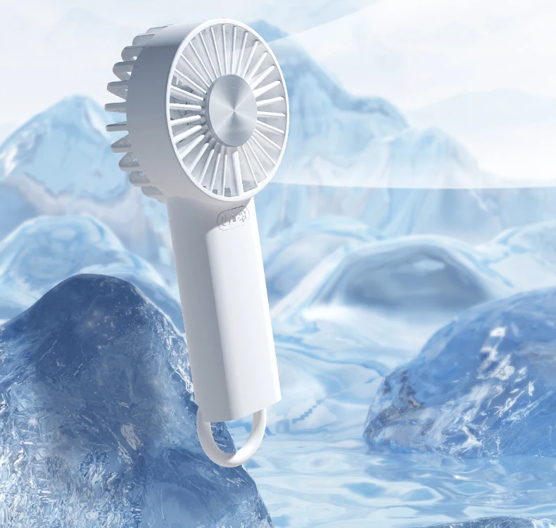 Portable USB Power Source 2024 Cooling Fan Pocket Mini Ice Cooler with ...