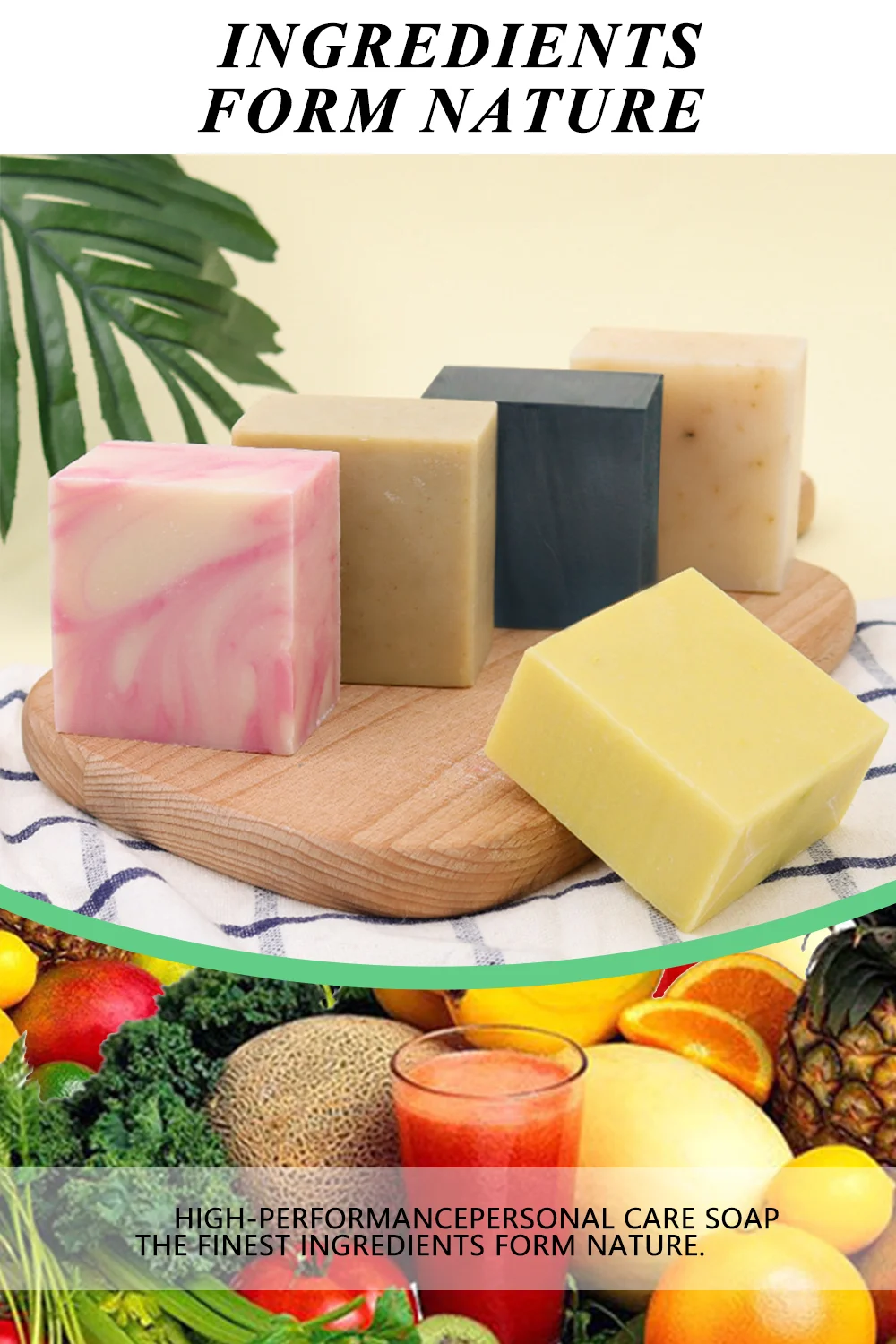 Custom Wholesale Private Label Organic Soap Bar for Bathing
