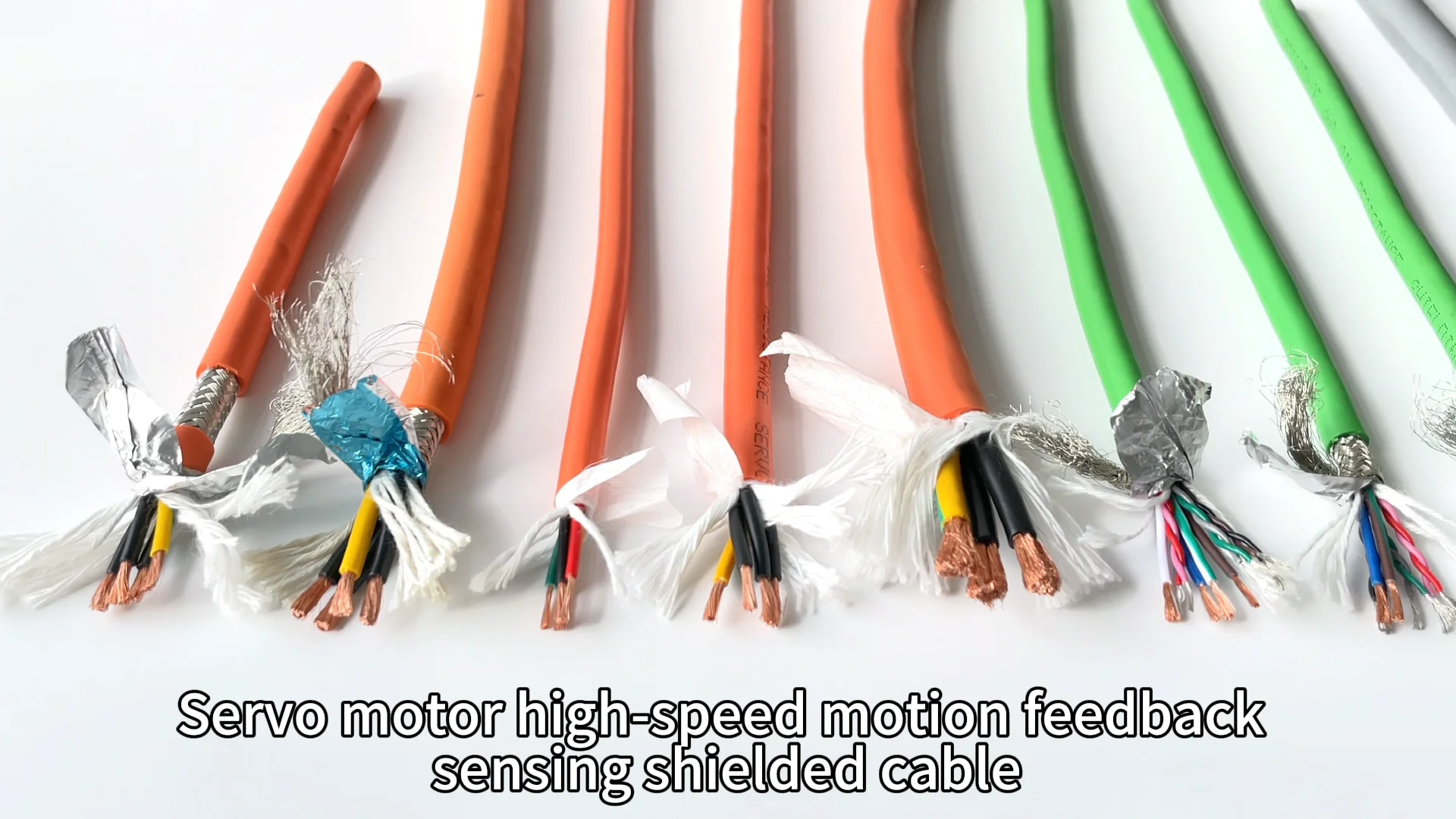 High Flexible Servo Power Servo Motor Cable Pvc Sheath Shielded Robot Servo Power Cable - Buy ...