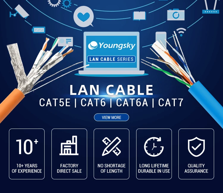 High Quality Outdoor Pure Copper 23awg Cat6 Utp Cable - Buy High ...