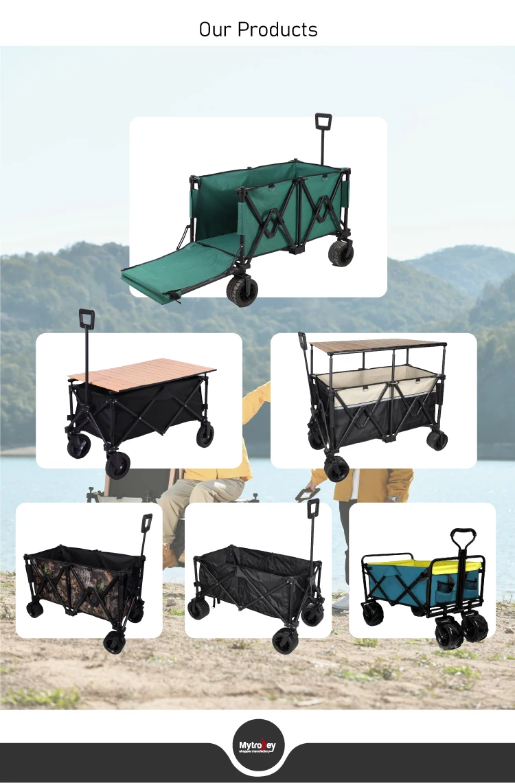 Custom Size Flexible Collapsible Wagon Travel Lounge Wagon 3 In 1 - Buy ...