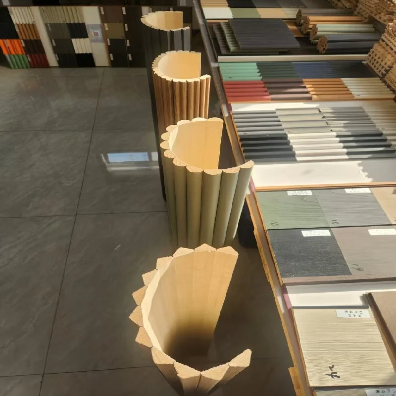 Factory Sell Rotating Grille Wall Panels Flexible Fluted Panel Easy to ...