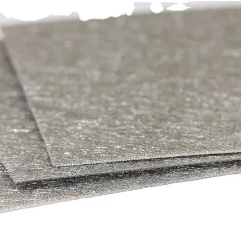 Sintered Mesh Fiber Felt Of Stainless Steel Fiber With High Porosity ...