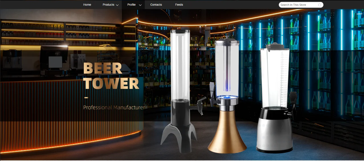 Draught Beer Draft Dispensers - Popular Tower 3 Liter Design