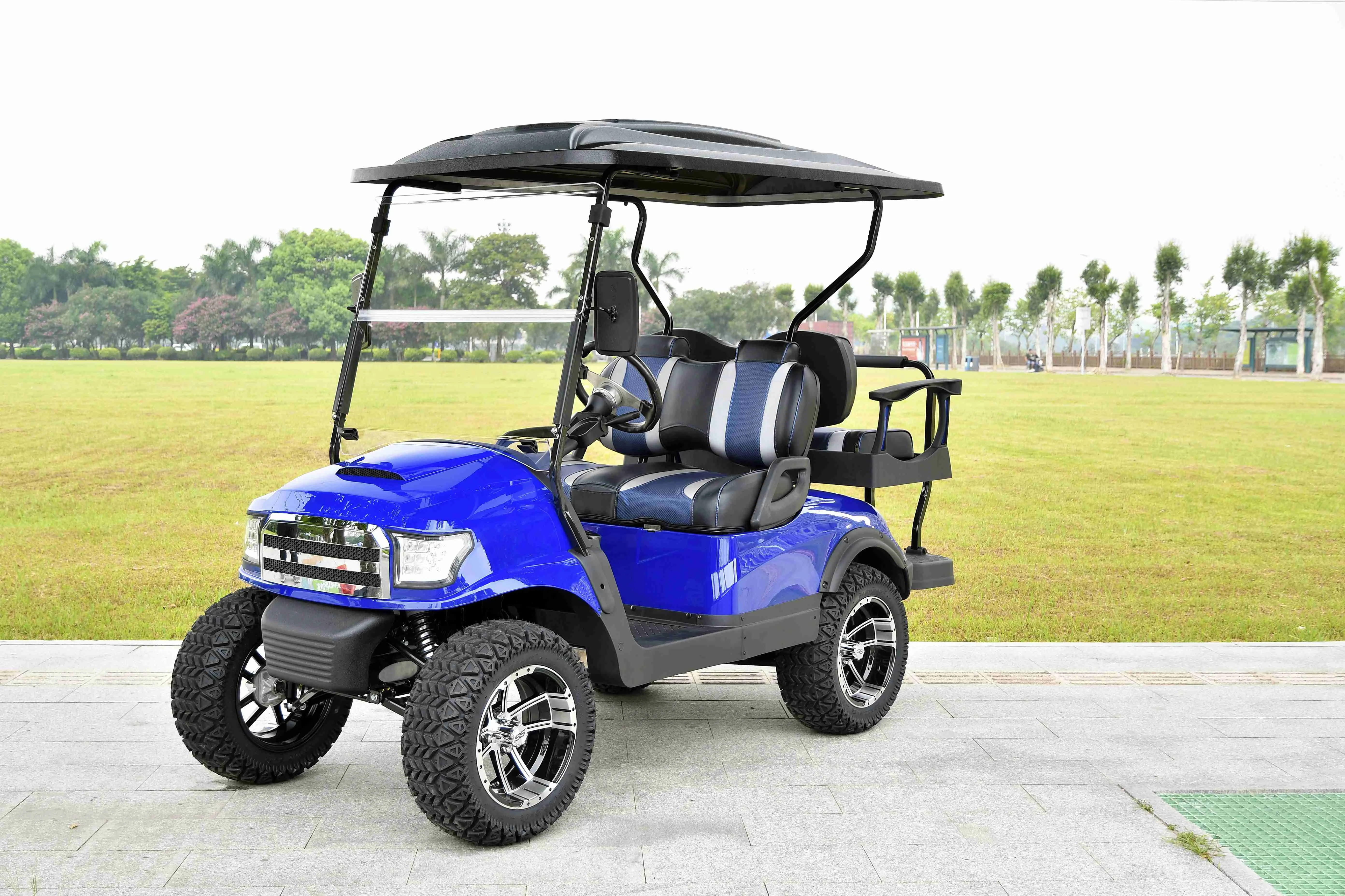 Wholesale Custom Vintage Black Golf Carts Buggy Off Road Battery Power ...