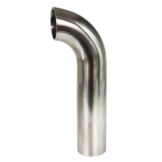 High Quality Exhaust System Chrome Curved Stack Pipe for Light and ...