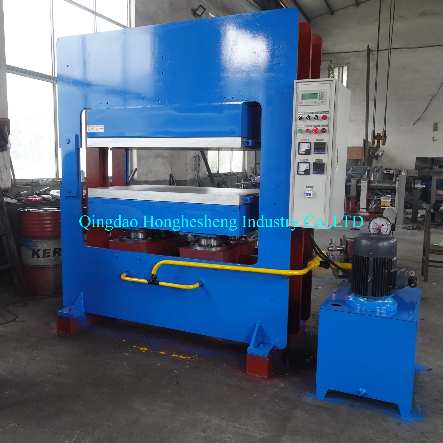 Car Parking Block And Tire Parking Wheel Stopper Making Machine ...