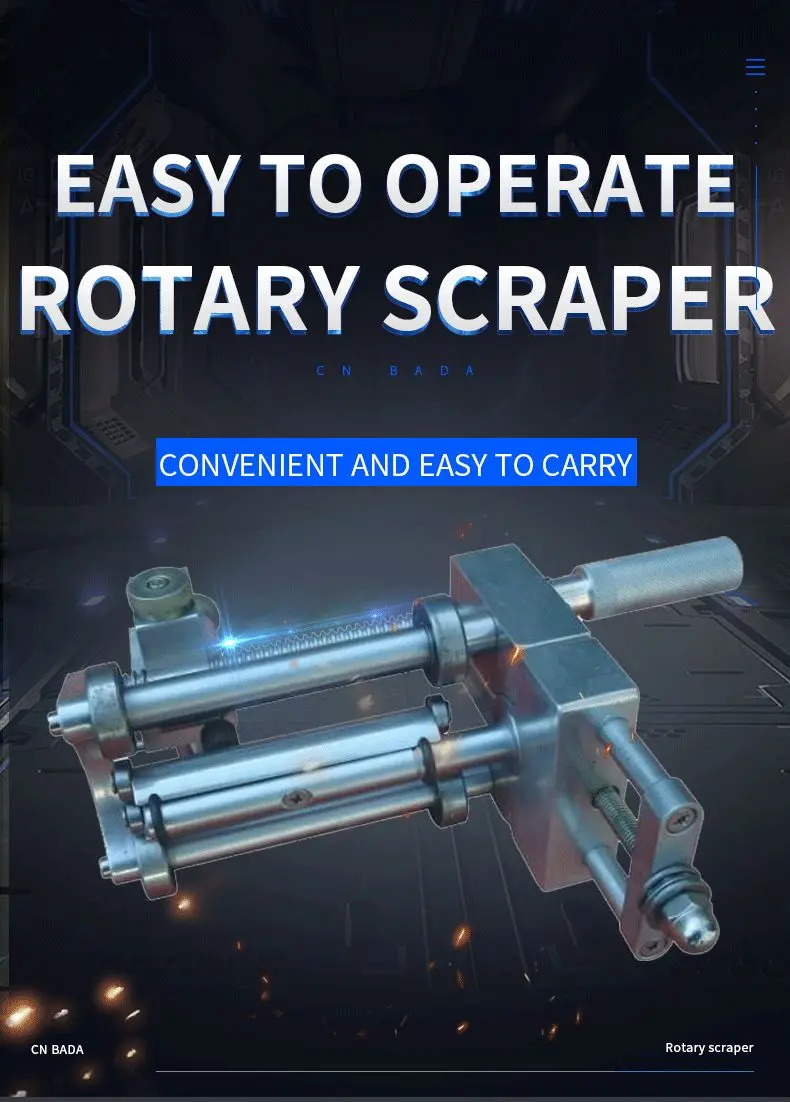 Hot Supply PE Pipe Rotary Scraper pp Manual Scraper Electrofusion ...