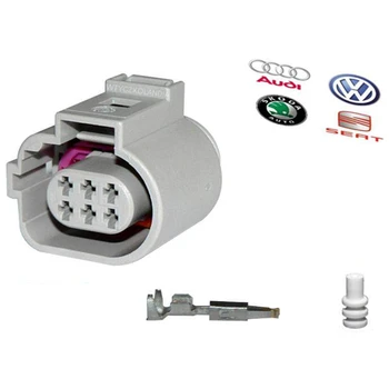 6 핀 1j0973713g/1j0 973 713 여성 자동차 커넥터 1.5 방수 자동 플러그 4212 1200/42121200 ...