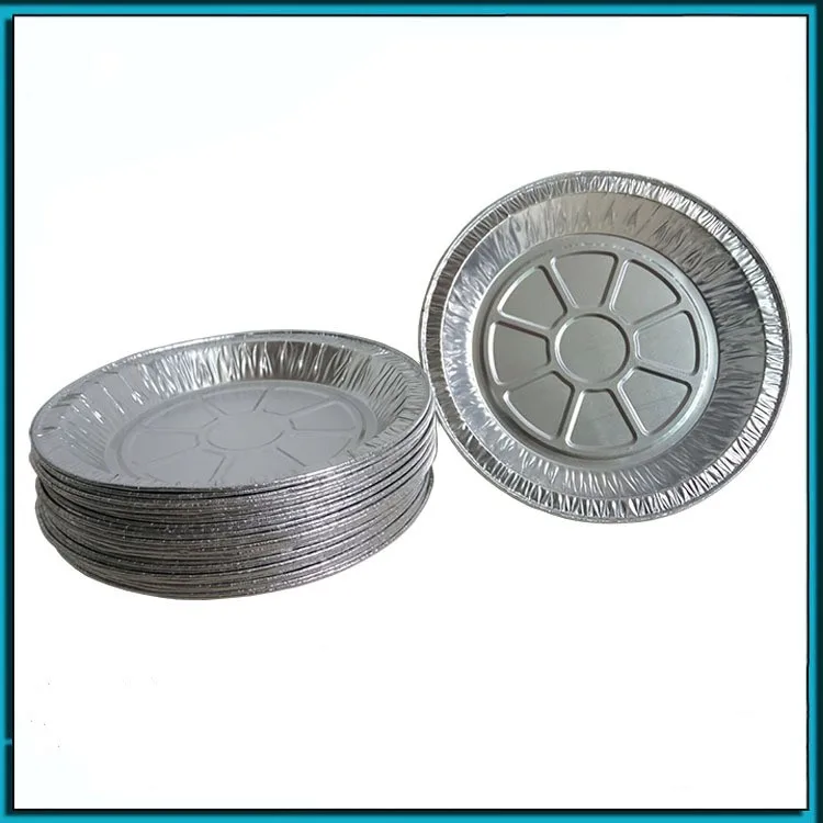 6 Inch Aluminum Foil Disc Disposable Tin Foil Pizza Plate Grill Plate ...