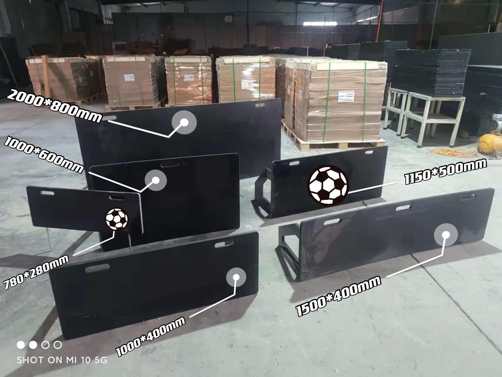 ZSPE Custom HDPE Board - Foldable Soccer Rebounder