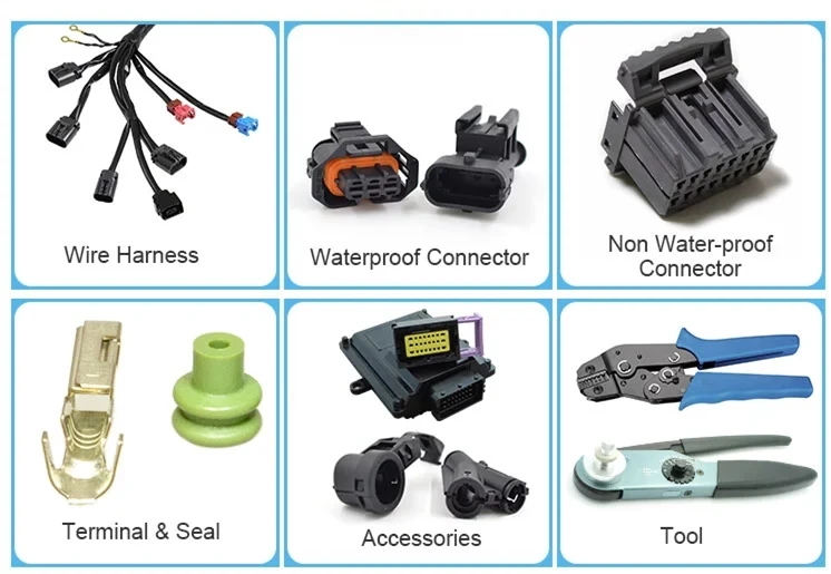 2 Pin Automotive Crankshaft Position Sensor Connector 1685453028