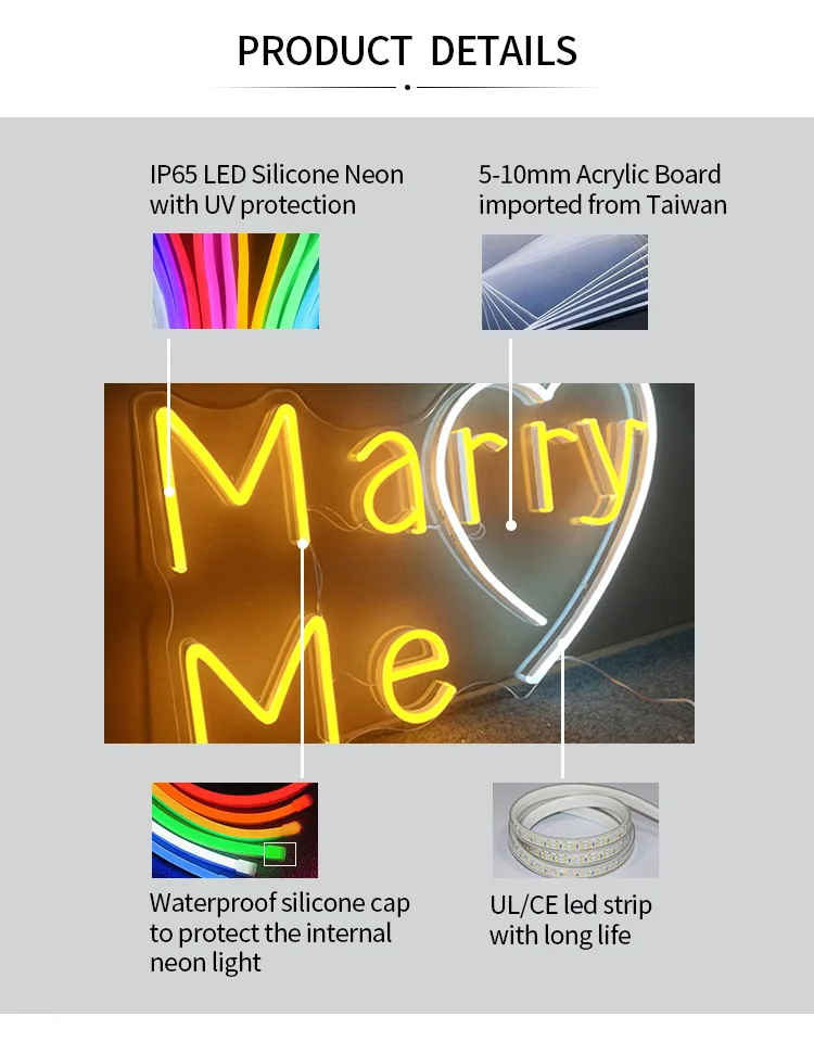 Wholesale Custom Flexible Neon Sign - Party & Event Decor
