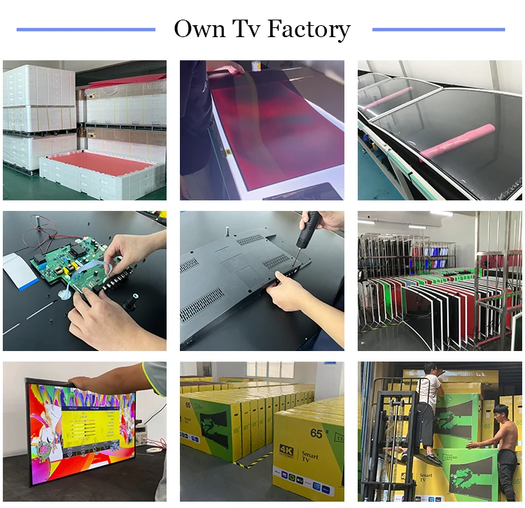 55inch Curved Led Tv Screen Ultra Hd 4k Television 55 Inch Smart Tv ...