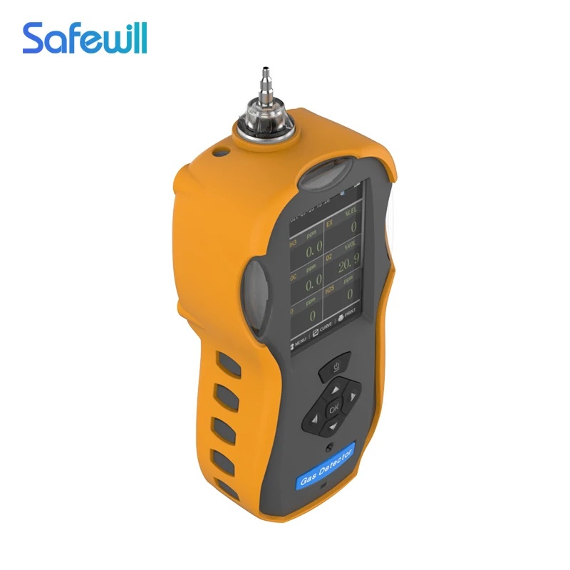 Gas Analyzer Portable Hydrogen Sulfide H2S NH3 VOCMGas Analyzer Oxygen ...