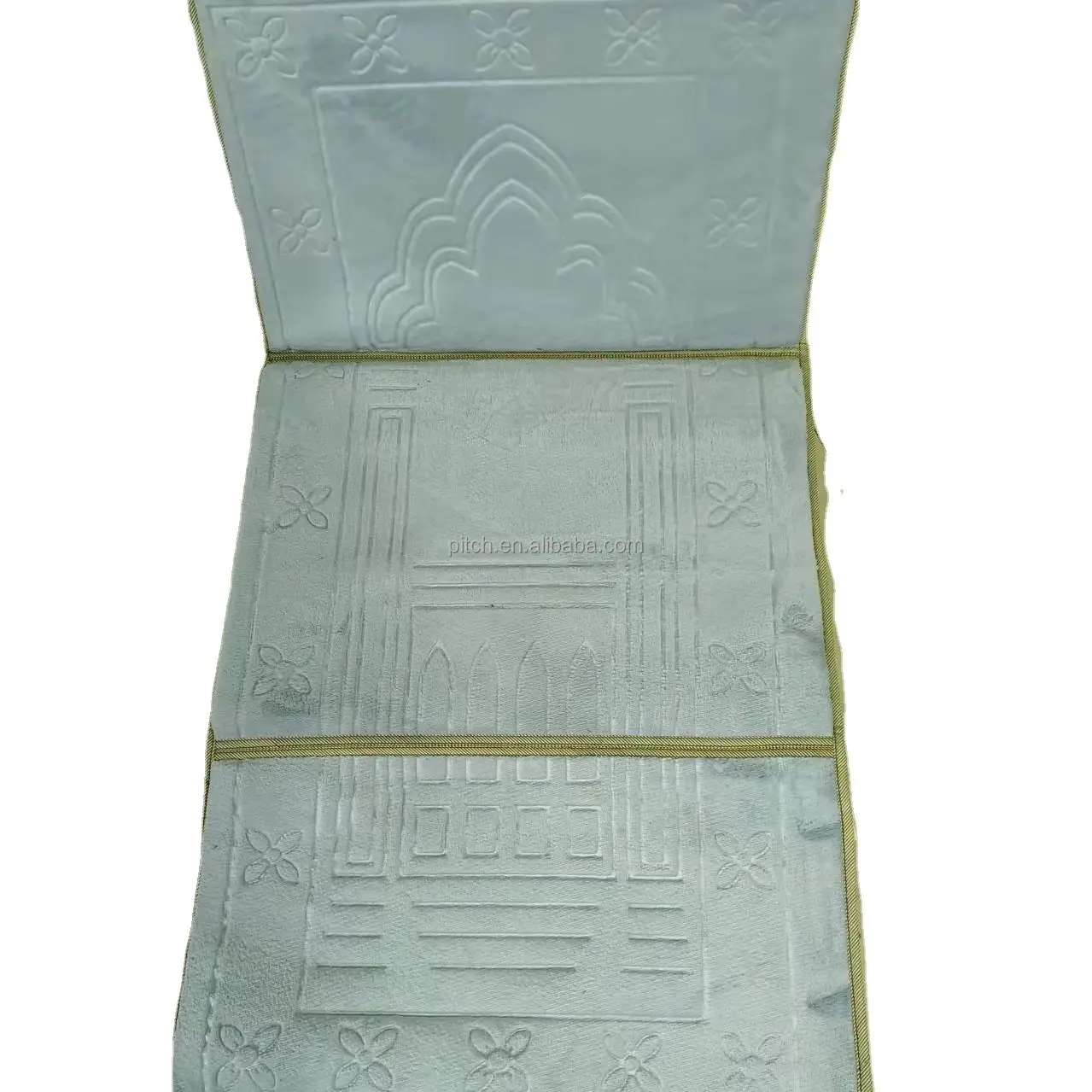 Muslim Foldable Prayer Mat Wholesale With Pocket Islamic Plain Prayer ...