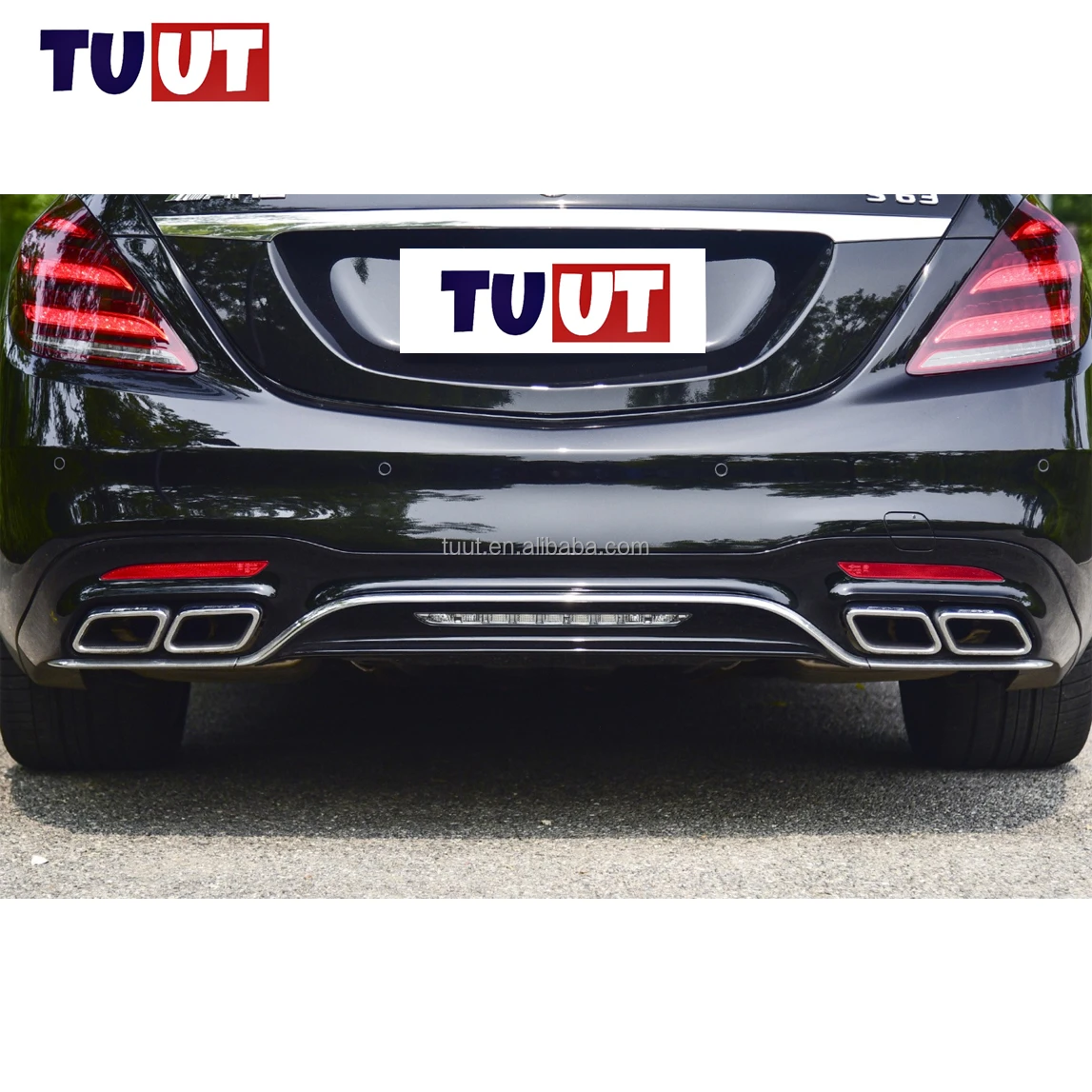 Auto Facelift Refit Body Kit With Front+rear Lamp For Mercedes-benz S ...