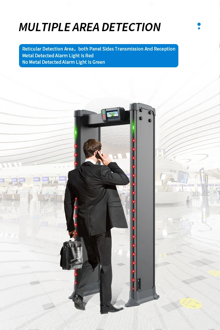 Security Metal Detector Security Wand Walk Through Door Walk Through ...