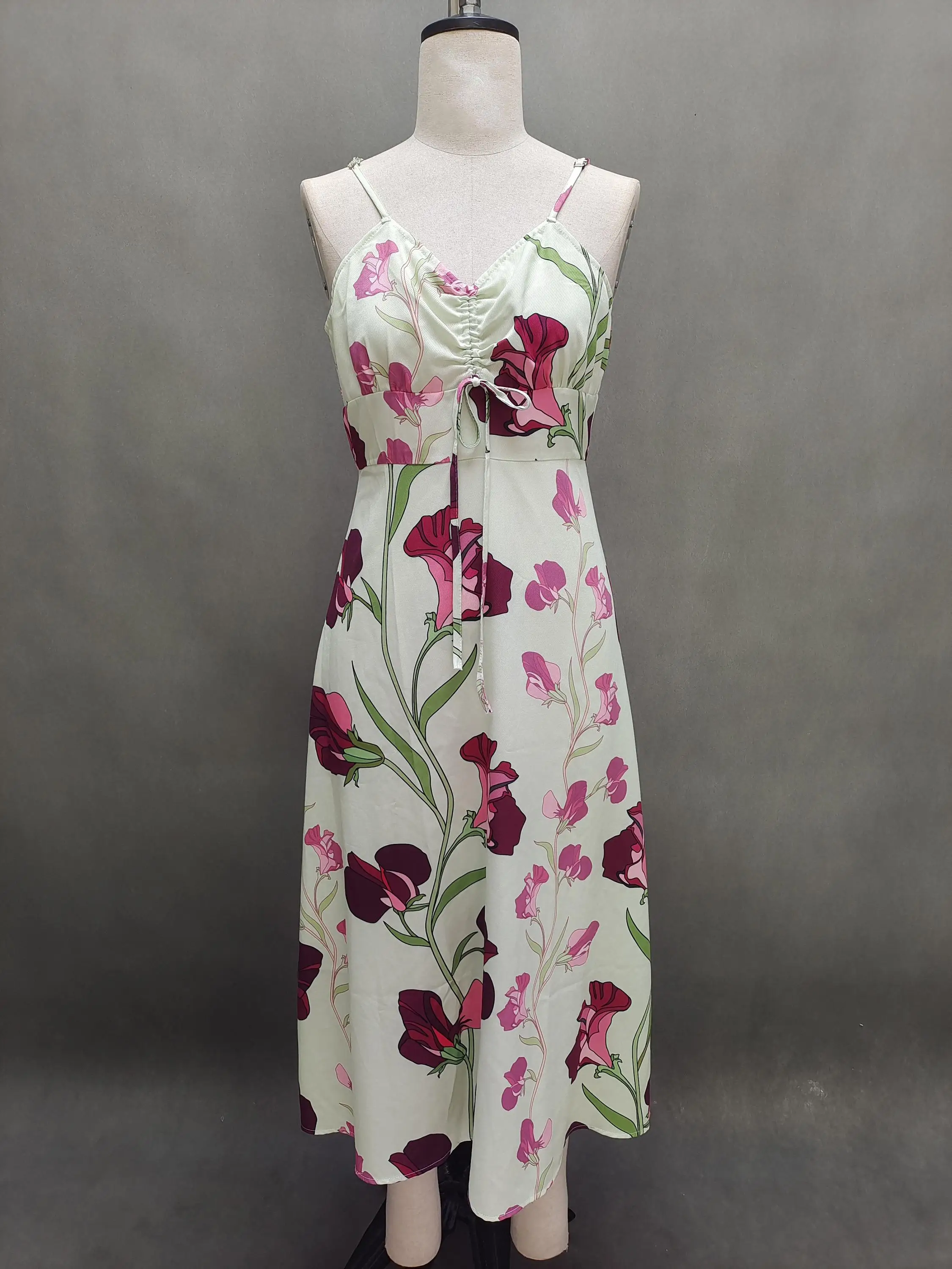 Custom Made Women Logo Label Sublimated Casual Evening Printed Dress ...